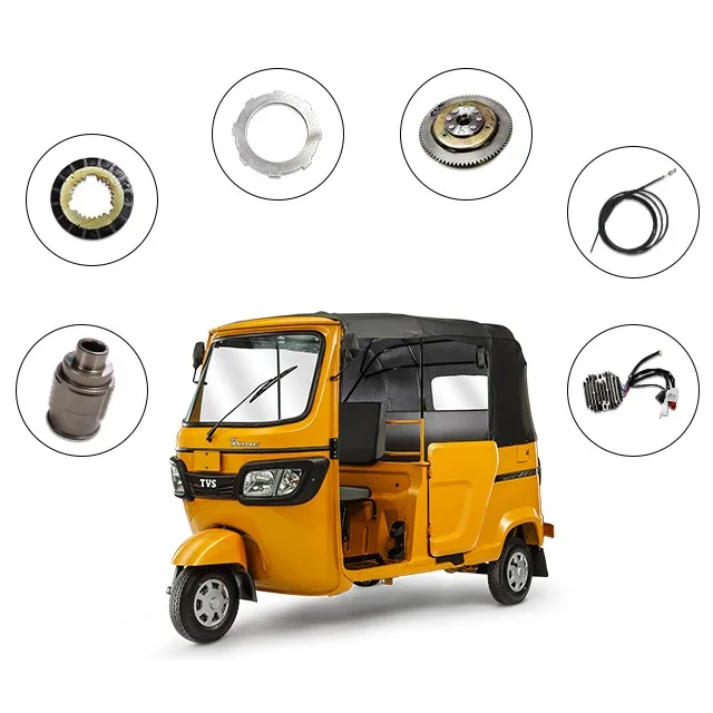 Tvs king Tuk Tuk mototaxi 3w tricycle spare parts in Good quality and ...