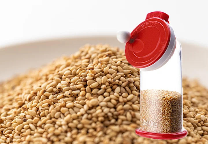 Plastic Transparent Sesame Seed Grinder Spice Dispenser Deep Flavors ...