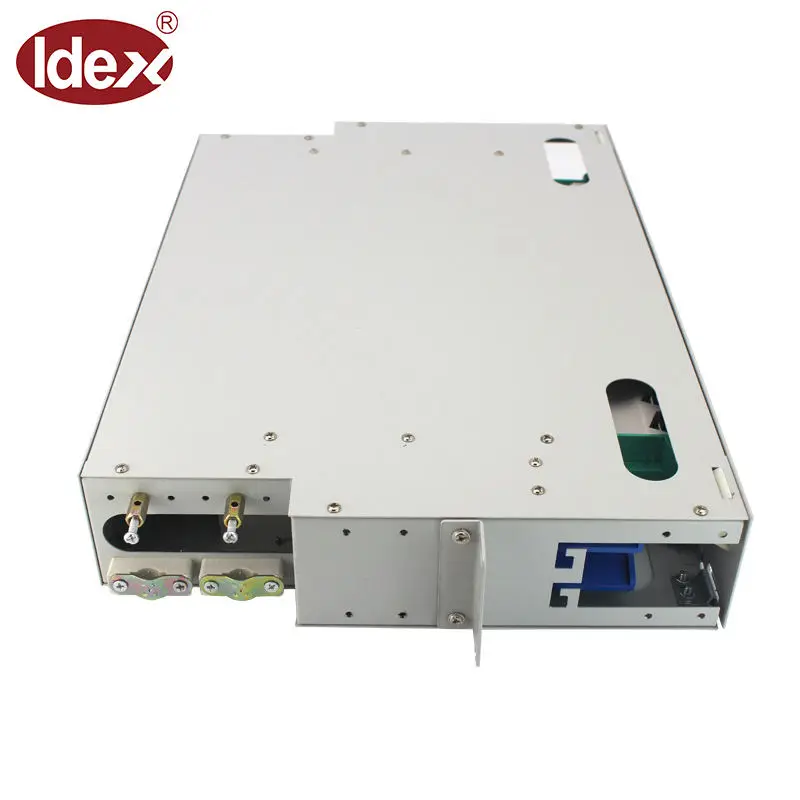 FTTH Rack Mount 19 inch ODF Fiber Optic Enclosure 32 Port ODF Fiber ...