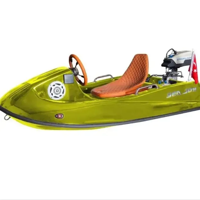 Ocean Seajoy Water Gokart Yellow Water Go-kart Electric Canoe Electric ...