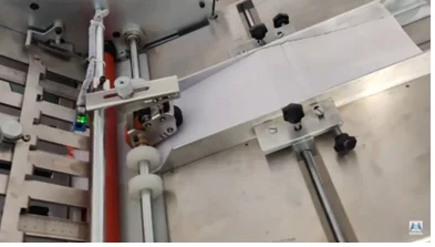 Automatic Friction Feeding System A3 A4 Folding Machine Commercial ...