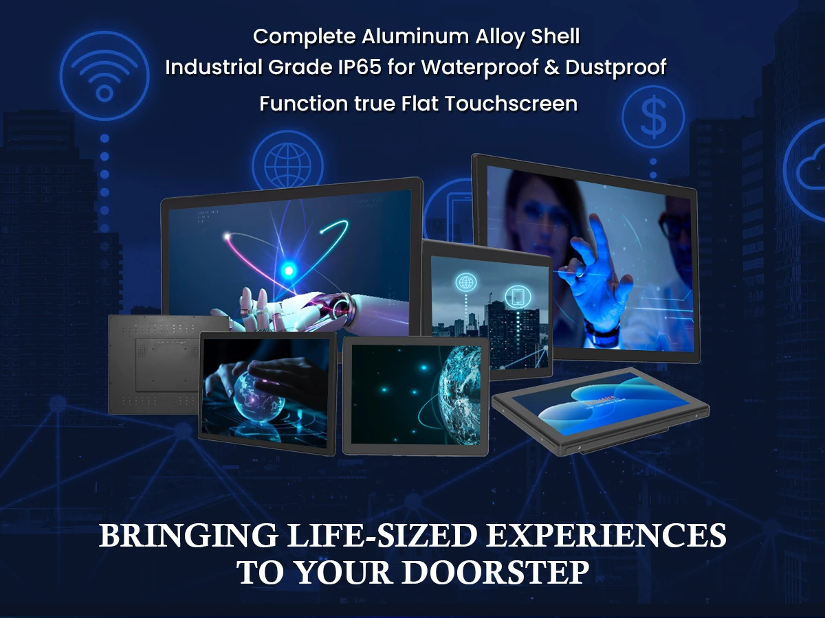 10.4 Inch Budget Friendly Capacitive Industrial Touch Screen Monitor ...