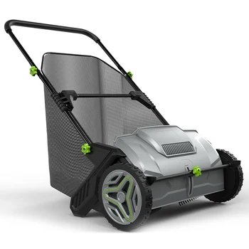 Manufacturing Garden Manual Push Grass Leaf Sweeper Powered Lawn ...