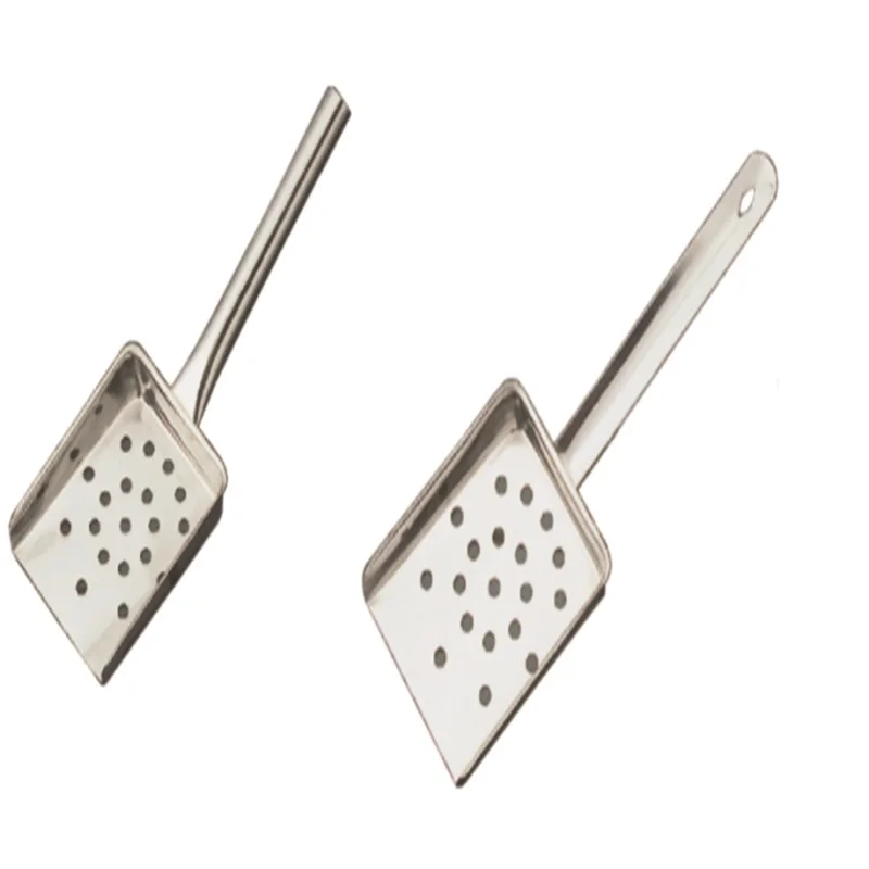 Professional Grade Stainless Steel Silver Chip Scoop Premium Food Grade ...