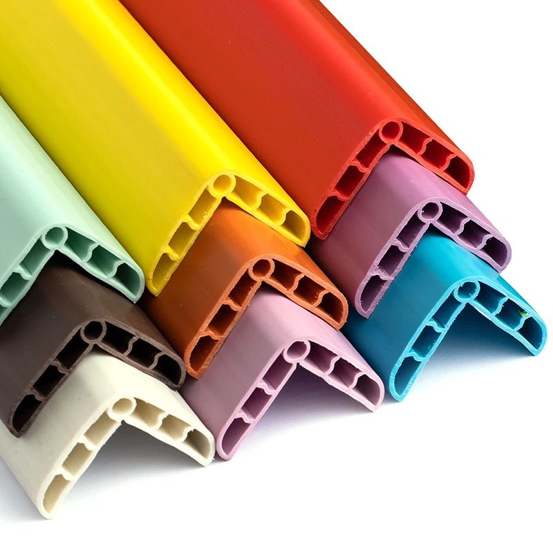 Kindergarten PVC wall edge corner protection multiple colour wall edge ...