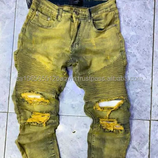 Factory Sale Man Cotton Jeans Cargo Shorts Pants Clothes Bales Mixed ...