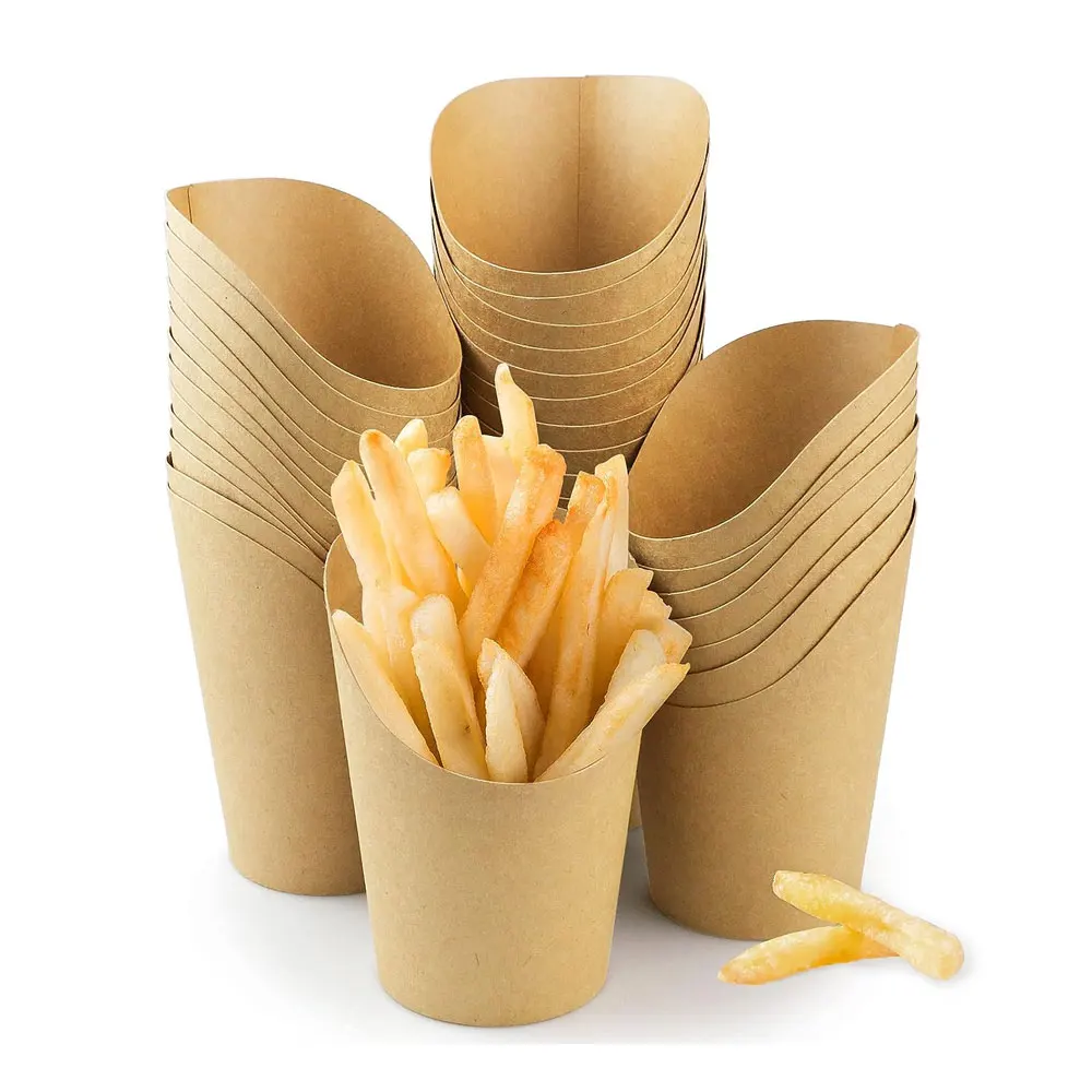 Three Dimensional French Fries Box Hot Sales Custom Printed Recycled ...
