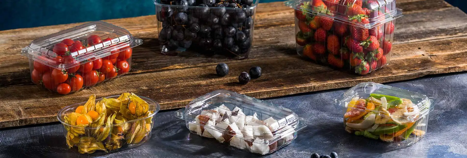 Packaging Boxes 1000cc Plastic Leak Proof Container Disposable Leak ...