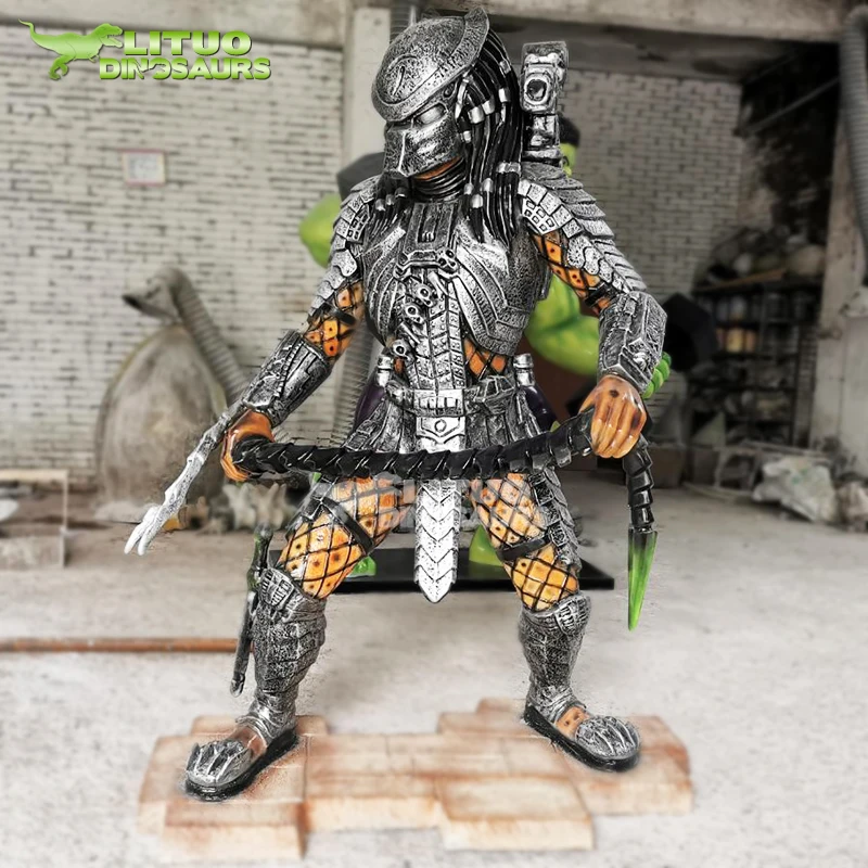 Life Size Frp Predator Sculpture - Buy Predator Sculpture frp Predator ...