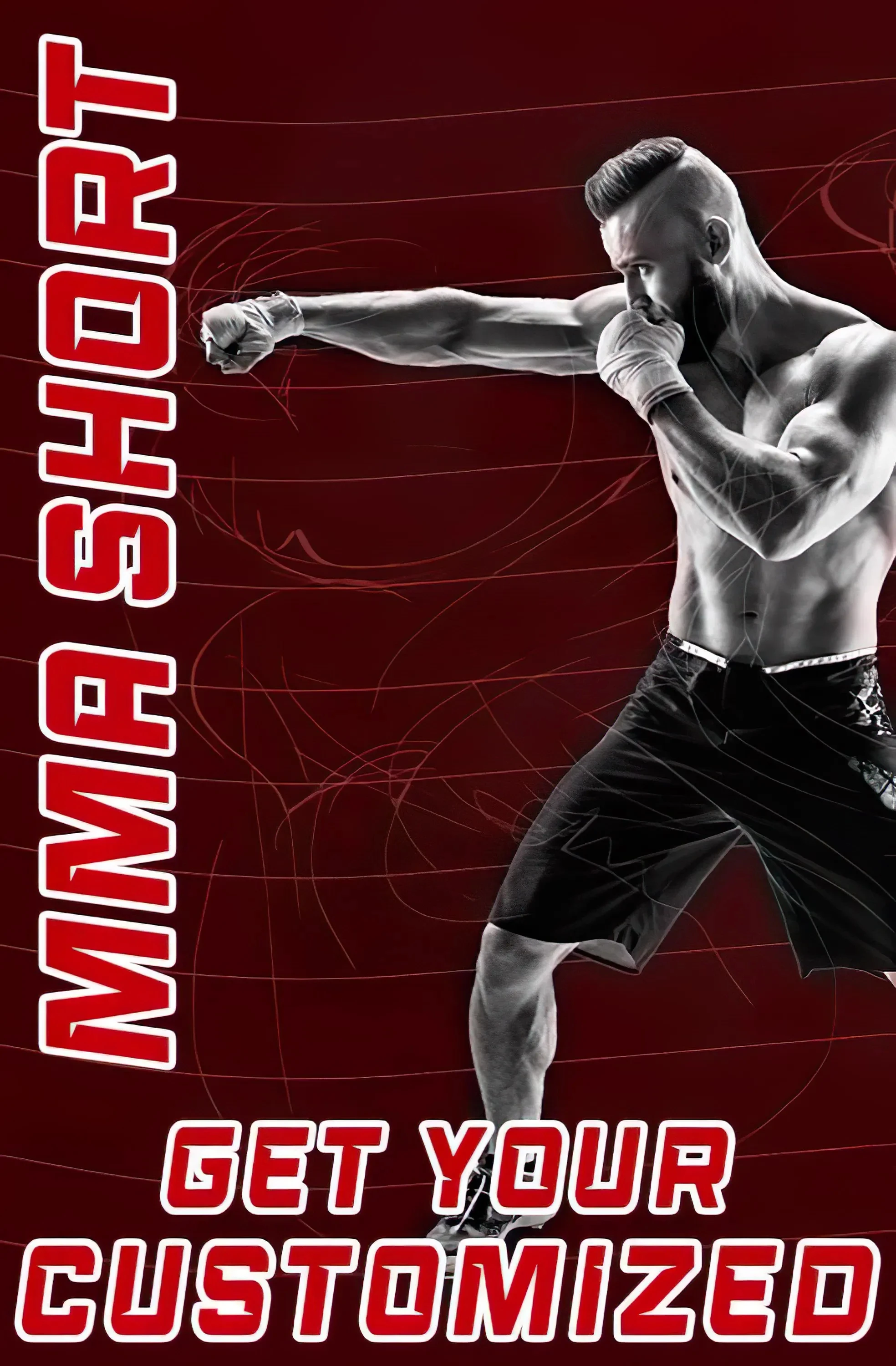 Top Quality Mma Fighting Shorts Ufc Bjj Training Mma Men Fight Night ...