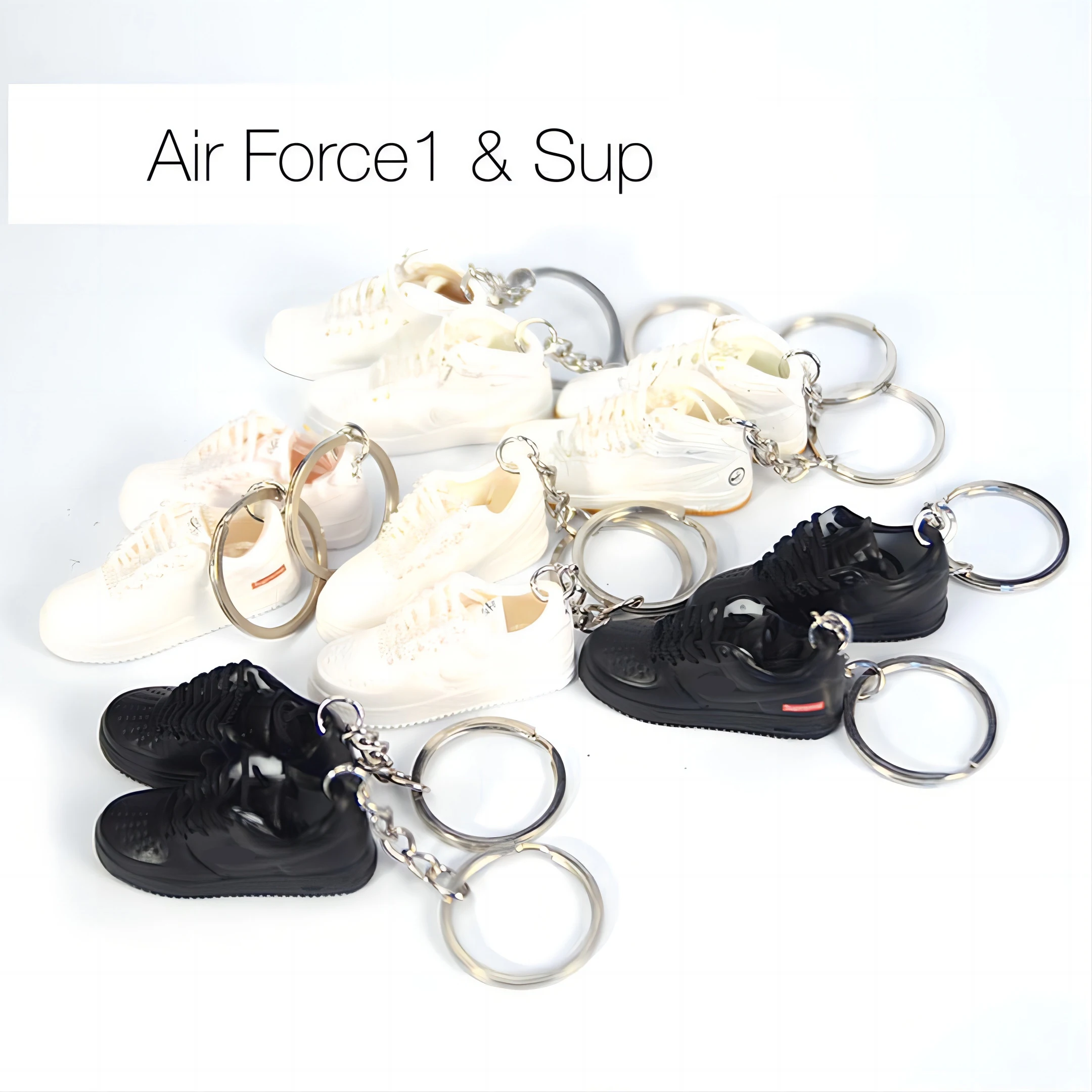 Cheap Promotional Bulk 3d Mini Cartoon Aj Sports Shoes Keychains ...