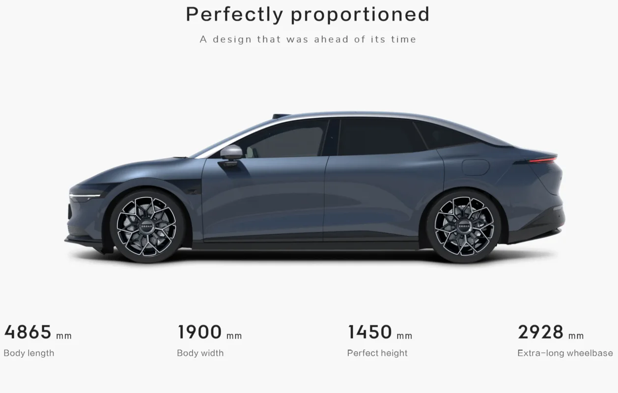 2024 Zeekr 007 616km 770km 75kwh 100kwh Sport 4wd Smart-drive High Performance Electric Car ...