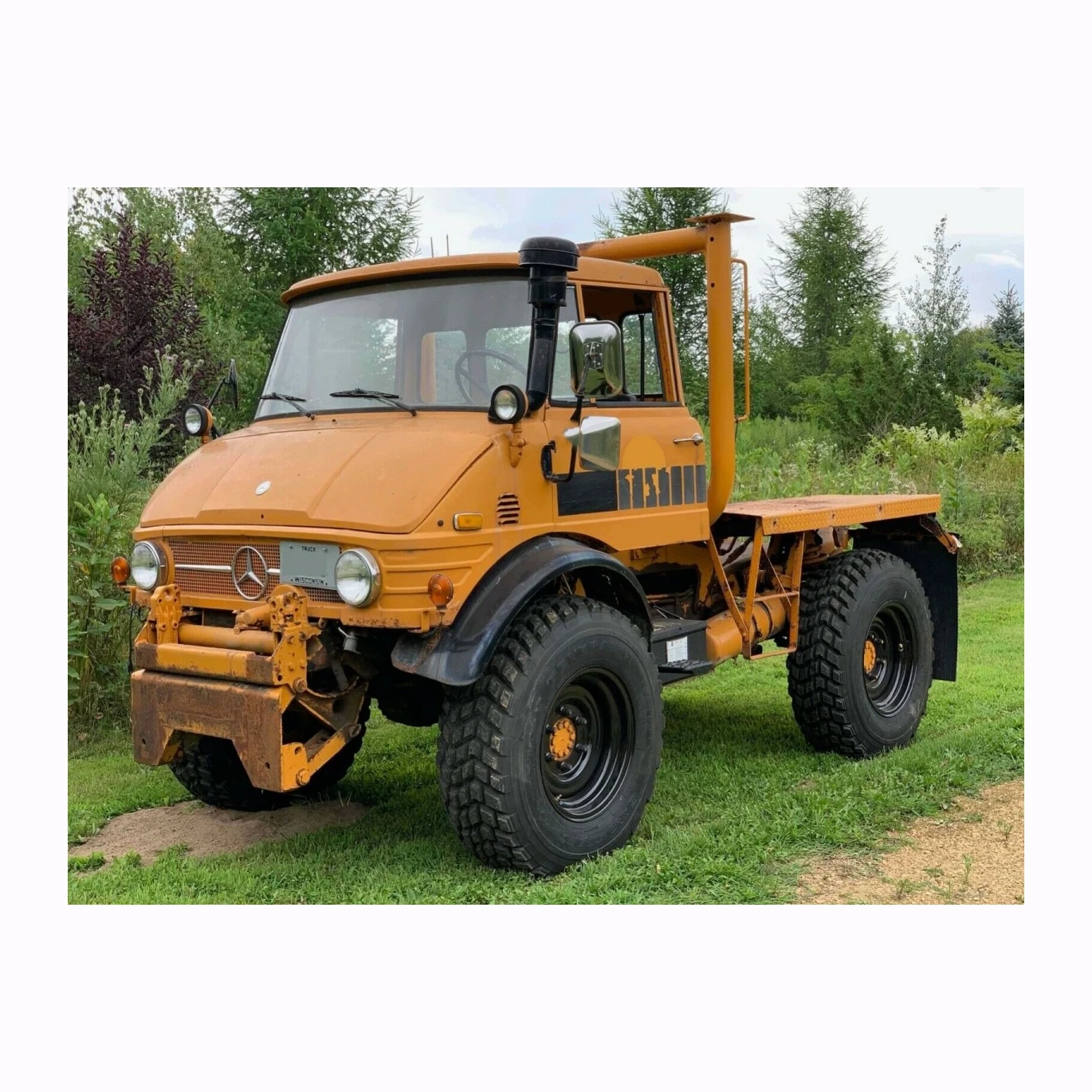 Mercedes Unimog 6x6 Truck Camper - Buy Unimog U 4000 / U 5000 Mercedes ...