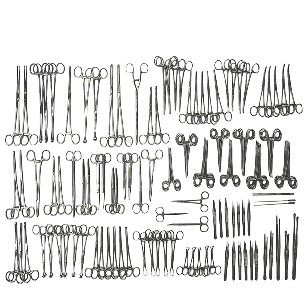 Laparotomy instruments set Basic laparotomy 197 pcs Laparotomy Set ...