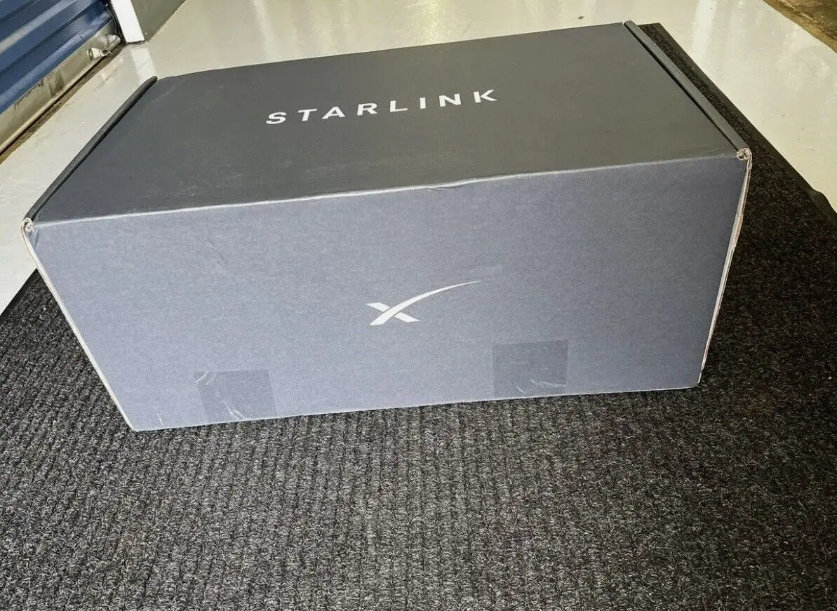Original Starlink Satellite Internet Kit V2 With Rectangular Dish ...