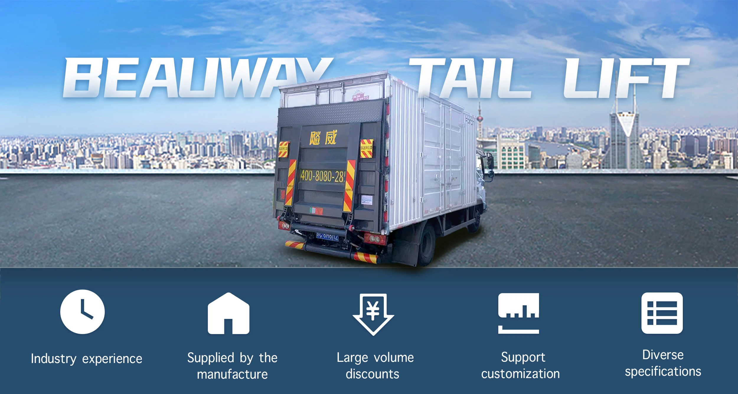 Beauway Truck Tail Lift Ramps - Durable & Efficient
