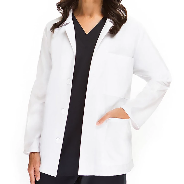 New 2024 Wholesale Nurse Lab Coats For Men And Women White Hospital ...