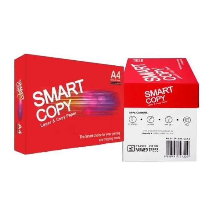 Muti Purpose Smart Copy A4 Copy White Paper 80g/ 75g/70g /smart A4 Paper 80/75/70 Gsm/double A ...