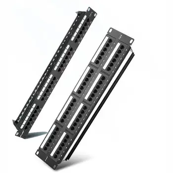Netlink Patch Panel With Label Paper 19inch 48 Port Cat5e Cat6 Utp ...
