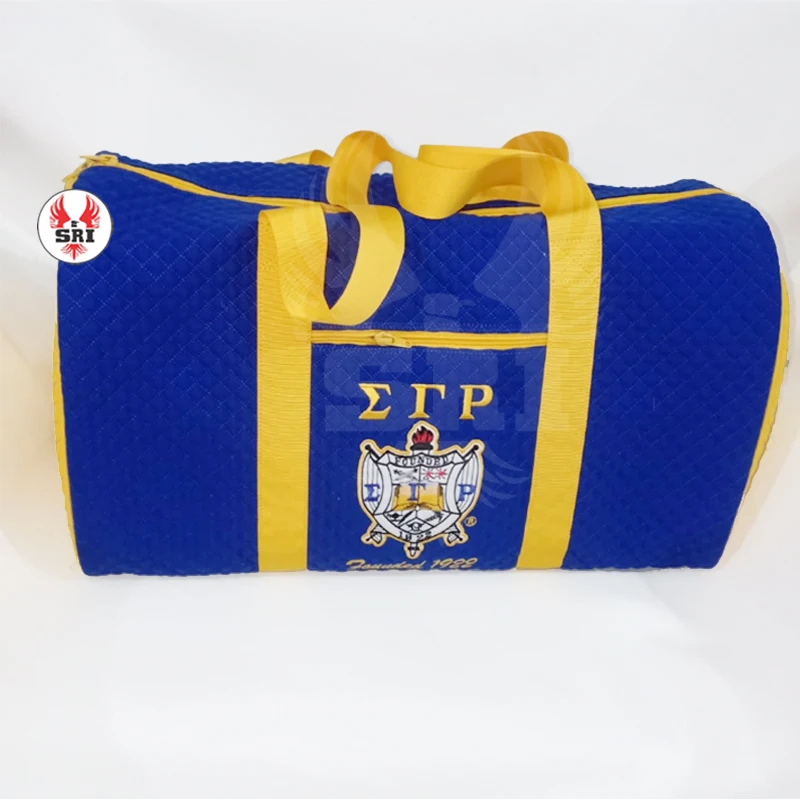 Sigma Gamma Rho Soror Sublimated Women Quilted Duffel Bag | Sgr ...