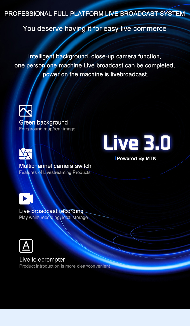 Professional Live Streaming Machine - 15.6 Inch 2K LCD
