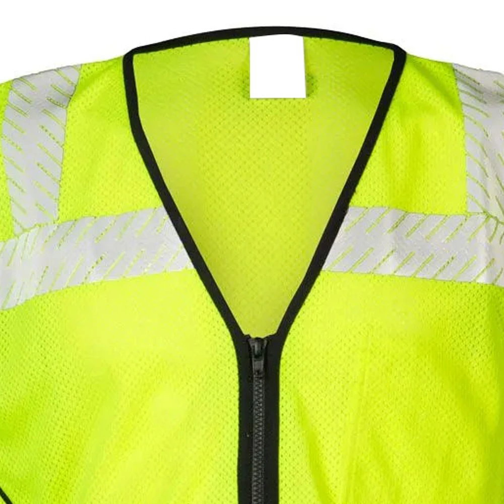 Hi Vis Construction & Work Wear Reflective Safety Vest Custom Made Your ...