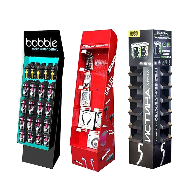 Cardboard Shipper Display with Tray & Hooks for Headphone Retail Store ...