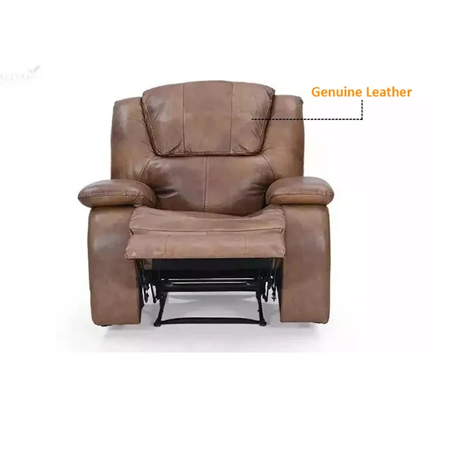 Naples Italian Leather Recliner 1s - Buy Royaloak Modern Leather 3 ...