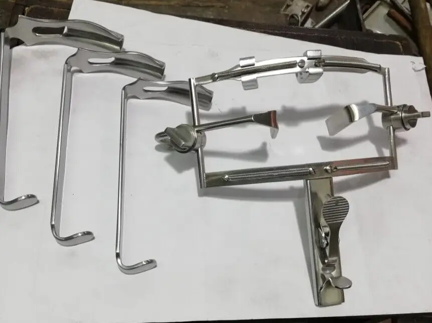 Dingman Mouth Gag Retractor Complete Set - High-Quality Surgical Tools