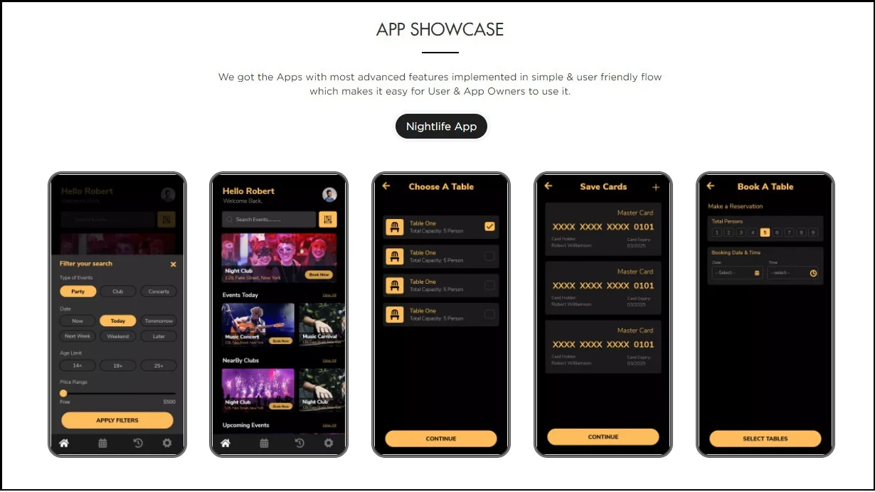 Development and Design Features and Functionality User Interface (UI ...