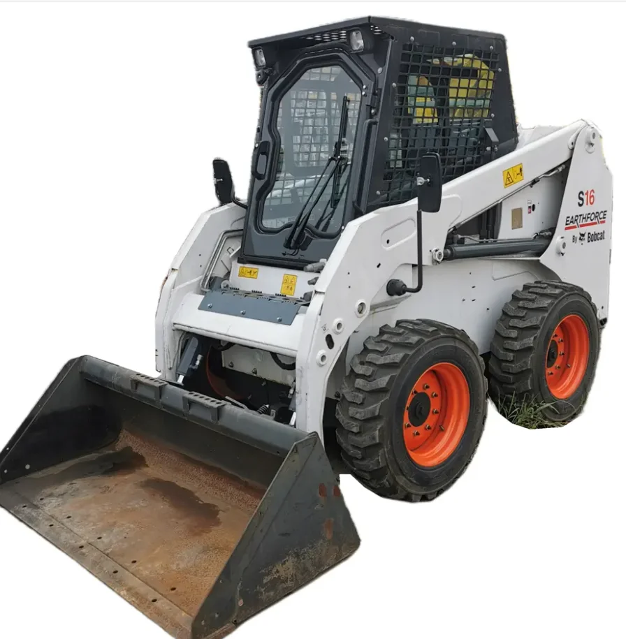 Used Mini Skid Steer Loader Bobcat S300 Wheel Mini Skid Steer Loader ...
