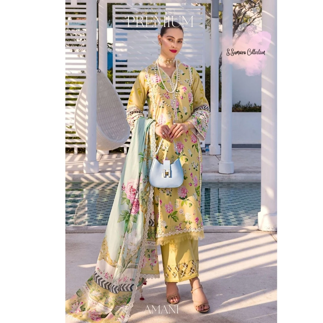Ssumaira Collection Pakistani Brand Dresses Elaf Prints Printed Lawn ...