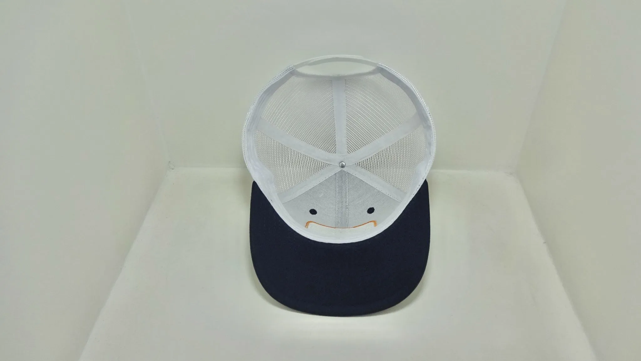 Pimp Shrimp Company Logo Trucker Hat Woven Patch Customized Logo Mesh ...