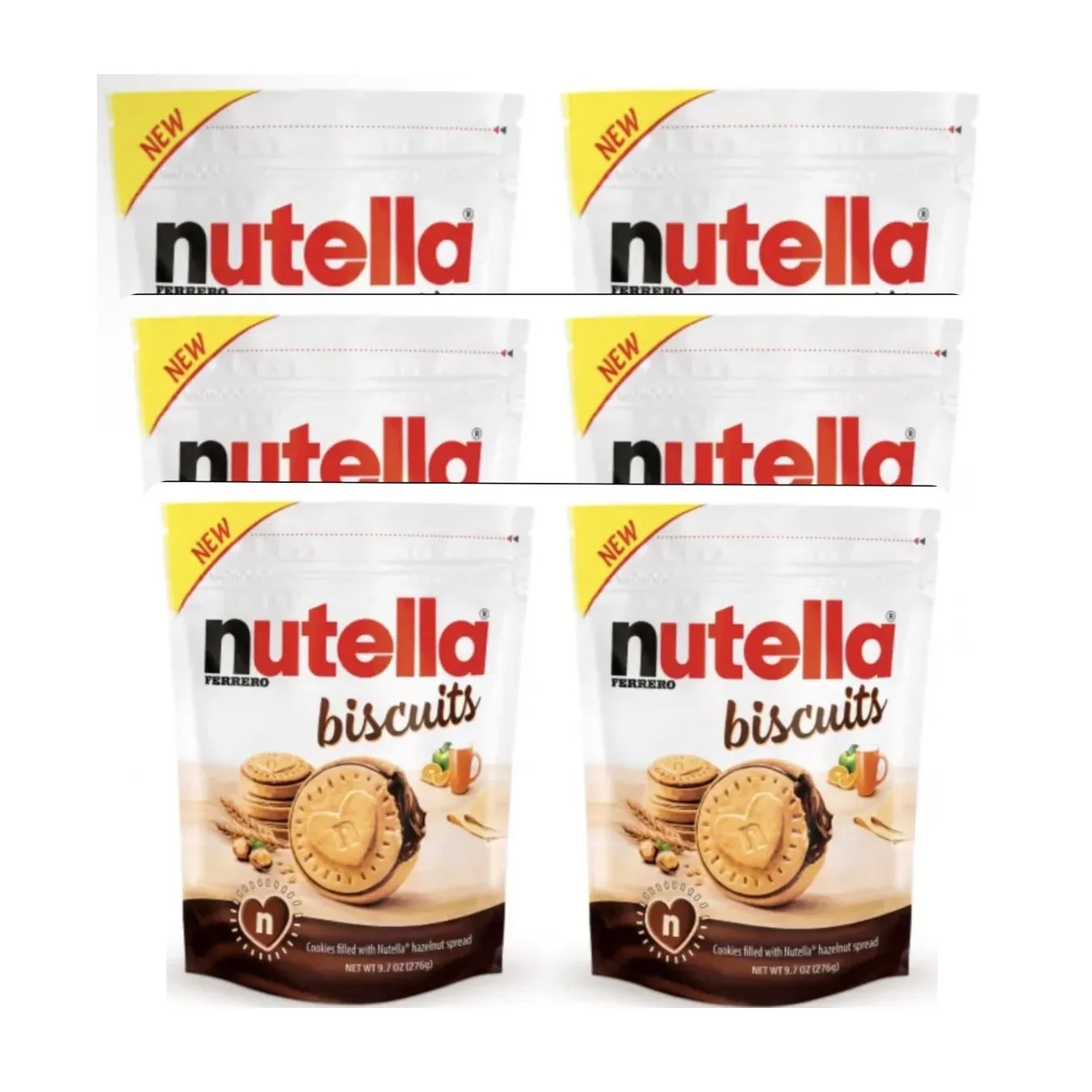 Nutella Biscuits Cookies Filled With Nutella Hazelnut Spread - Buy ...
