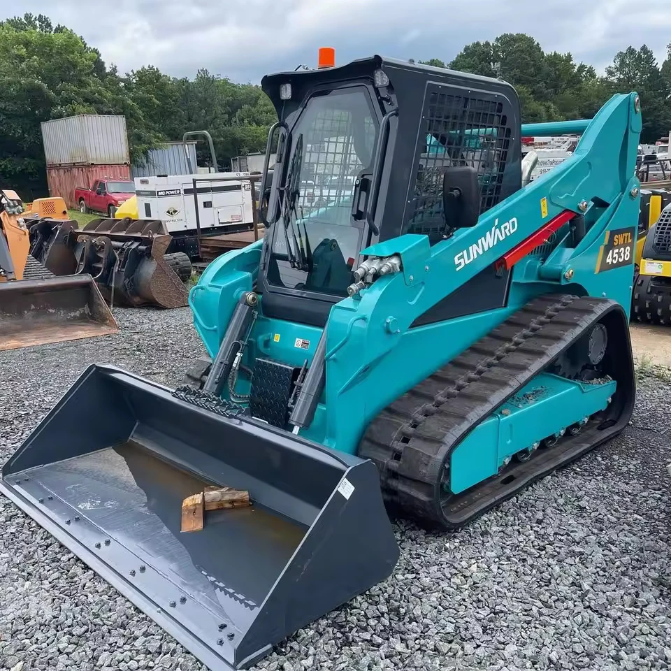 High Quality Skid Steer Swtl4538 Loader Mini Small Wheel Skid Steer ...