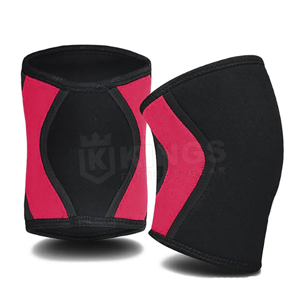 Reversible Logo Neoprene Compression 5mm Knee Sleeves Low Moq Custom ...