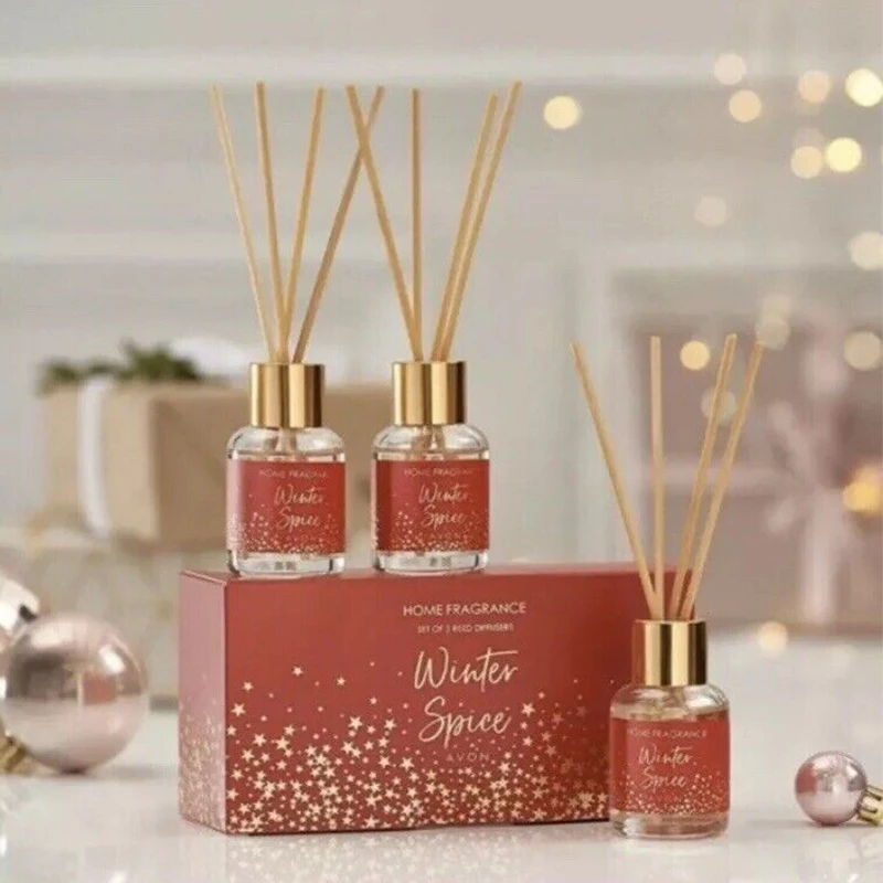 Scented Candle Home Fragrance Premium Decorative Glass Perfume Reed Diffuser Luxury Reed Perfume ...