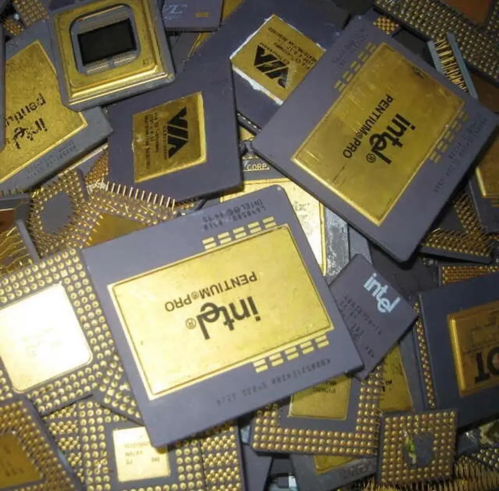 Very High Yield Gold Recovery Cpu Ceramic Processor Scraps/ceramic Cpu ...