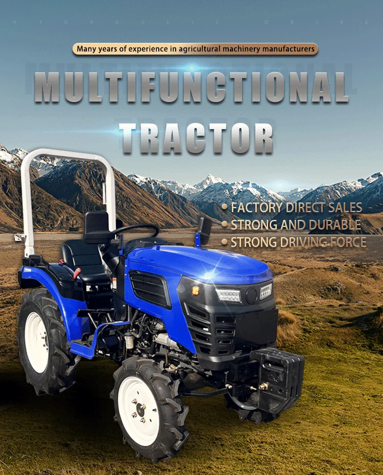 4 Wd Farm Diesel Tractor Farm Agriculture Tractor Mini Farm Tractor - Buy Hot Sale Tractor 50hp ...