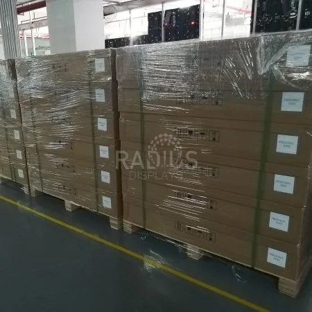 Indoor Led Screen Display Panel Folded Metal Steel Or Aluminum Cabinet ...