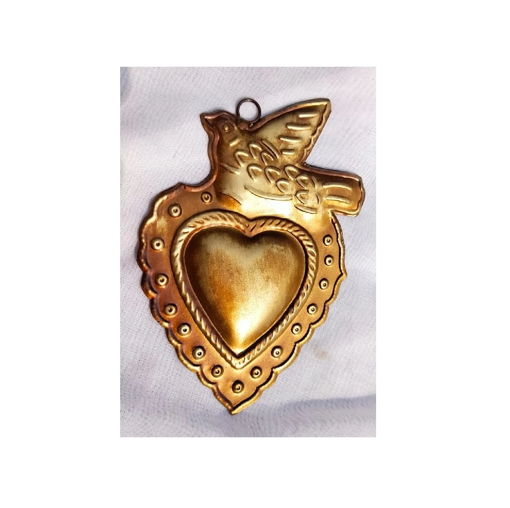 Metal Sacred Heart,Metal Heart Milagro,Heart Box,Ex Voto - Buy Pure ...