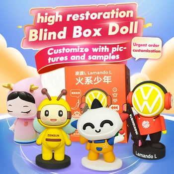 Pvc Anime Blind Box Cute Cartoon Collection Of Action Figure Monsters ...