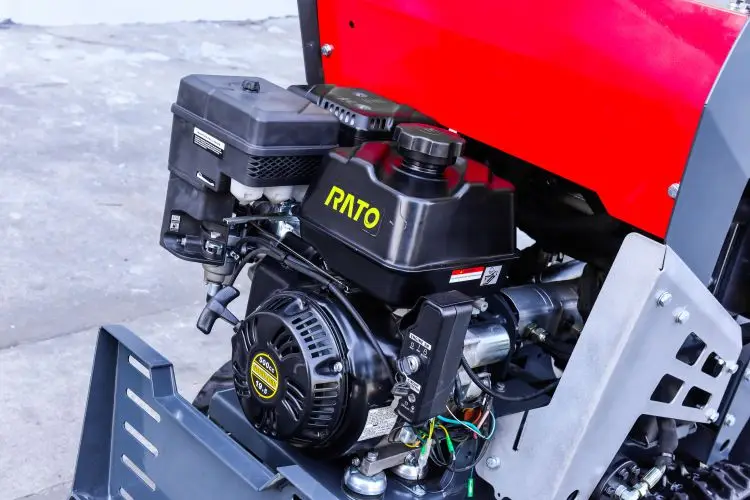 20HP 500CC Self Propelled Petrol Engine Stand-on Track Trencher Walk ...