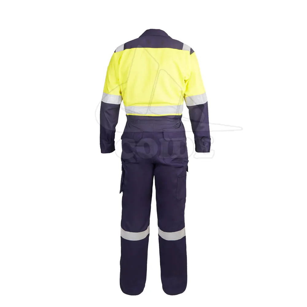 Reflective Taped High Visibility Professional Safety Working Overall ...