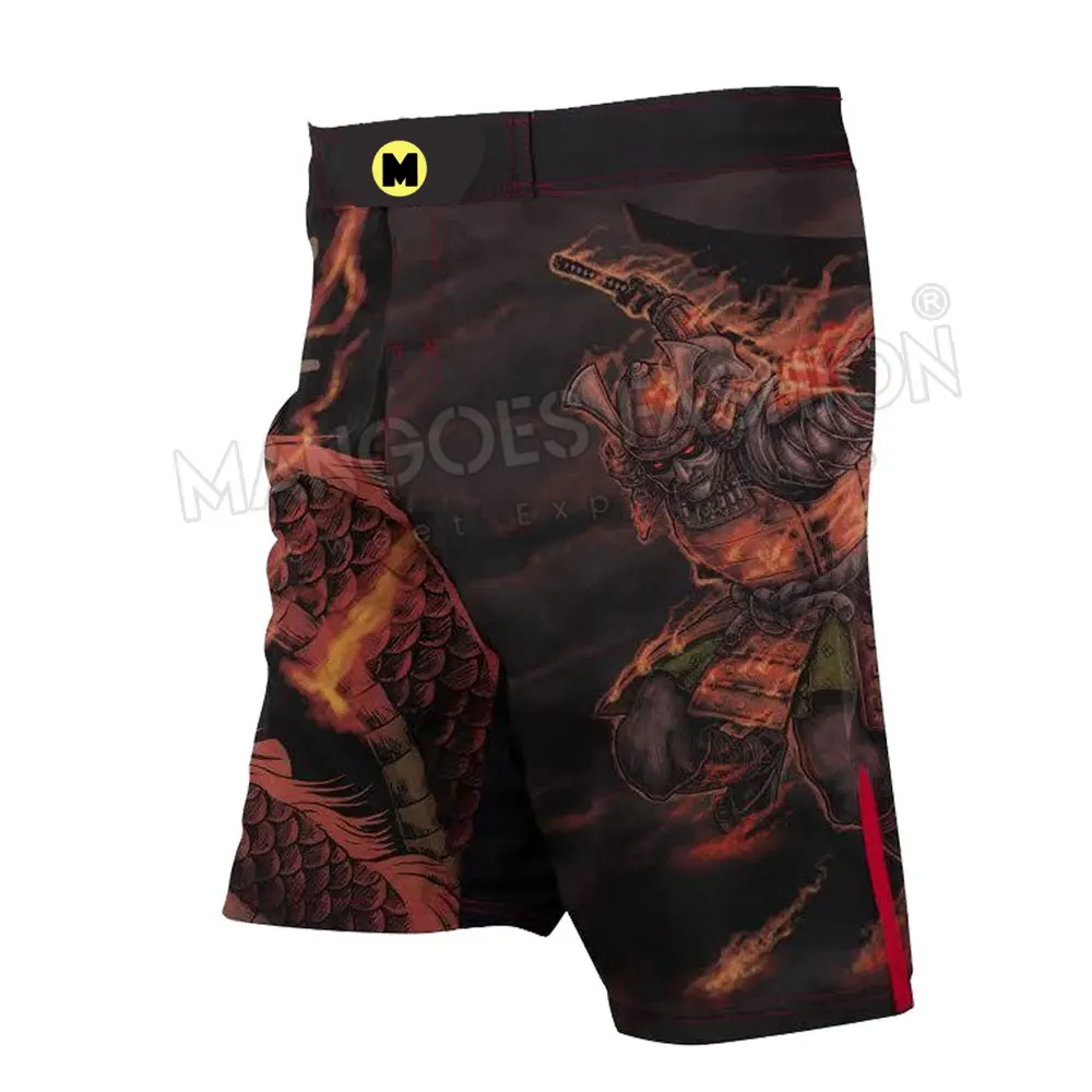 Custom Made Fighting Short Custom Professional Logo Sublimated Printed ...