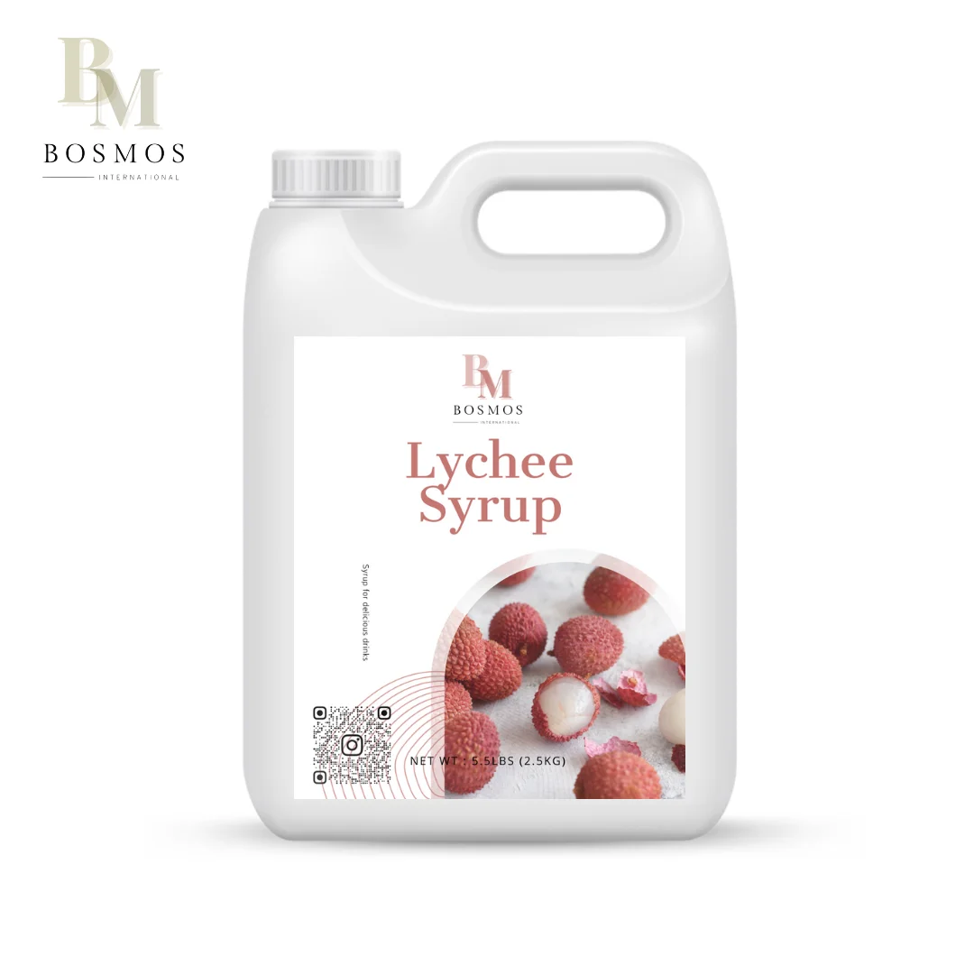 Bosmos_ Lychee syrup 2.5kg - Best Taiwan Bubble Tea Supplier ...