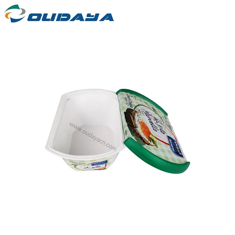 220ml Custom LOGO Food Packaging Injection Plastic Container Ice Cream ...