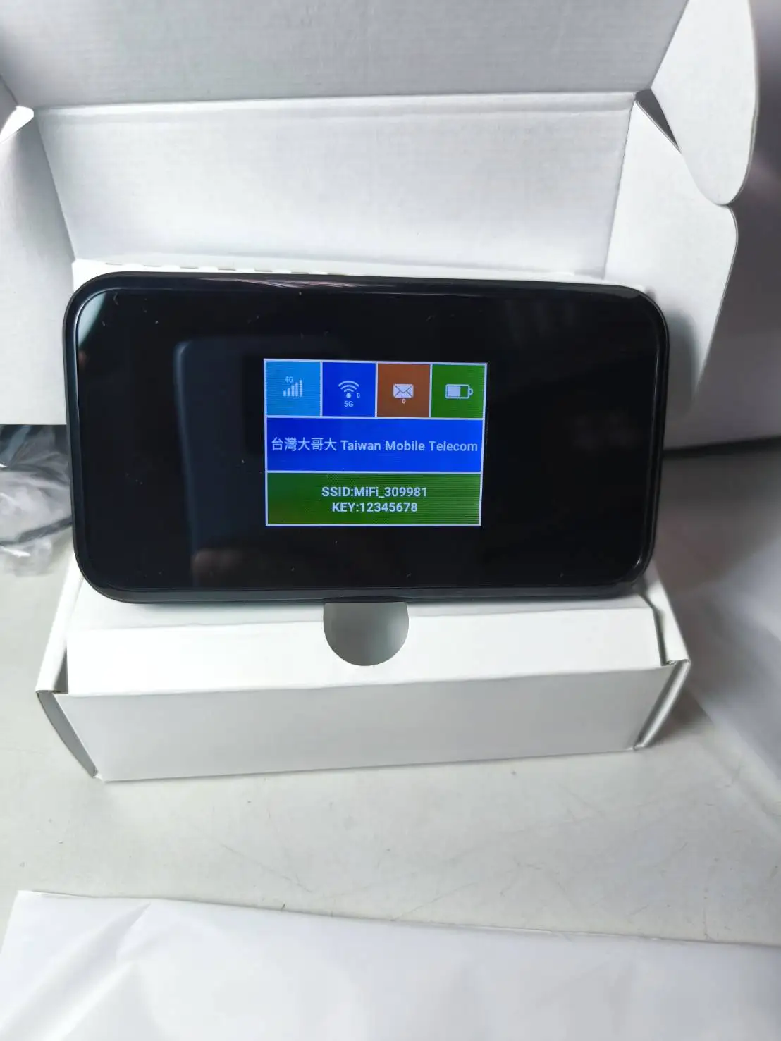 5G MiFi Portable Router with SIM Card, RJ45 Ethernet Port MF-502 ...