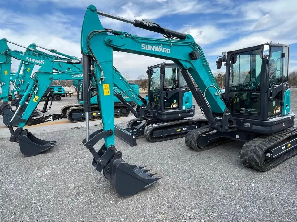 6 Ton Sunward SWE60UF Hydraulic Crawler Digging Excavator