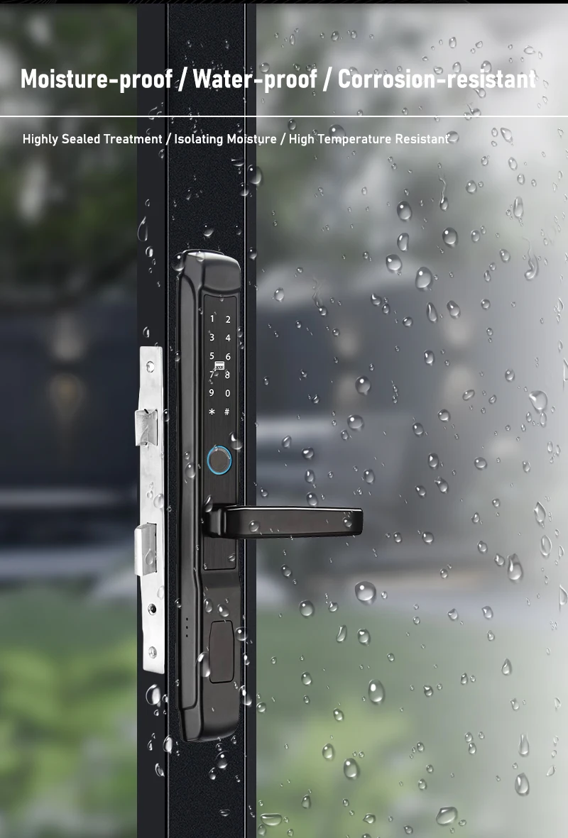 Camera Electric Best Front Door Locks Sliding Door Lock With Handle ...